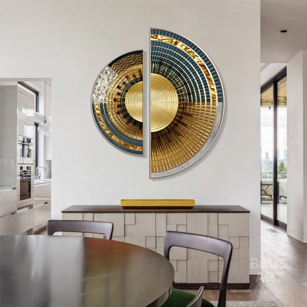 Asymmetric Wall Art - Etsy