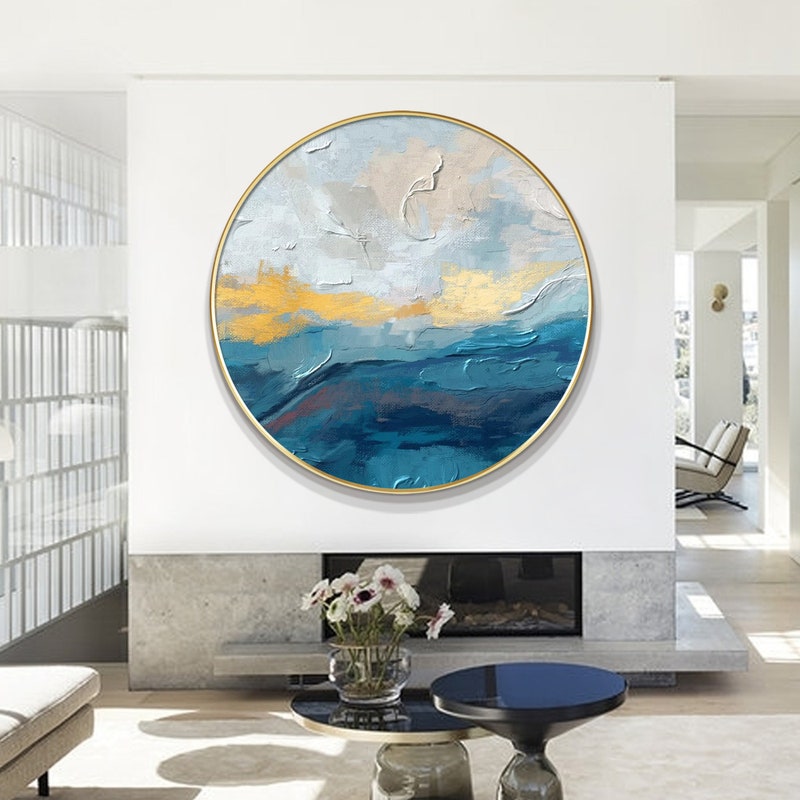 Round Artwork - Etsy