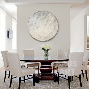 Minimalist Round Wall Art Abstract Grey Circle Prints on - Etsy