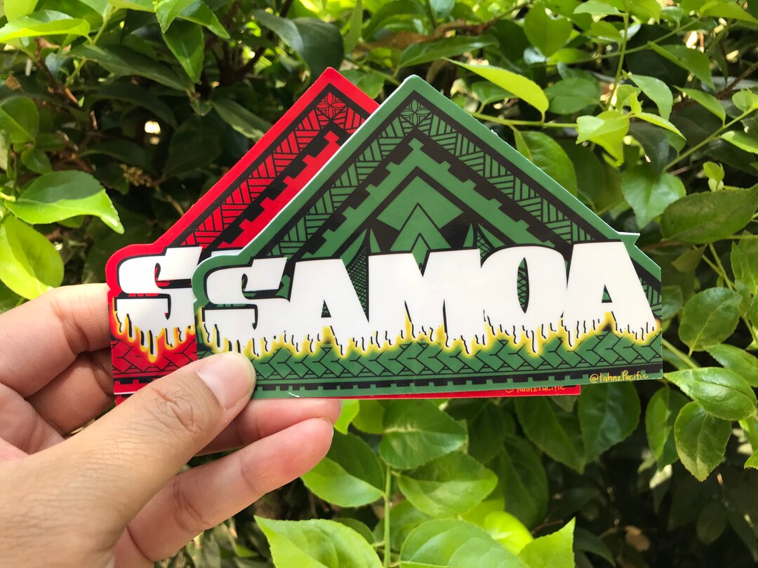 Samoan Tri-tattoo Sticker- Laptops, Phone, Water Bottles, Journals - Etsy