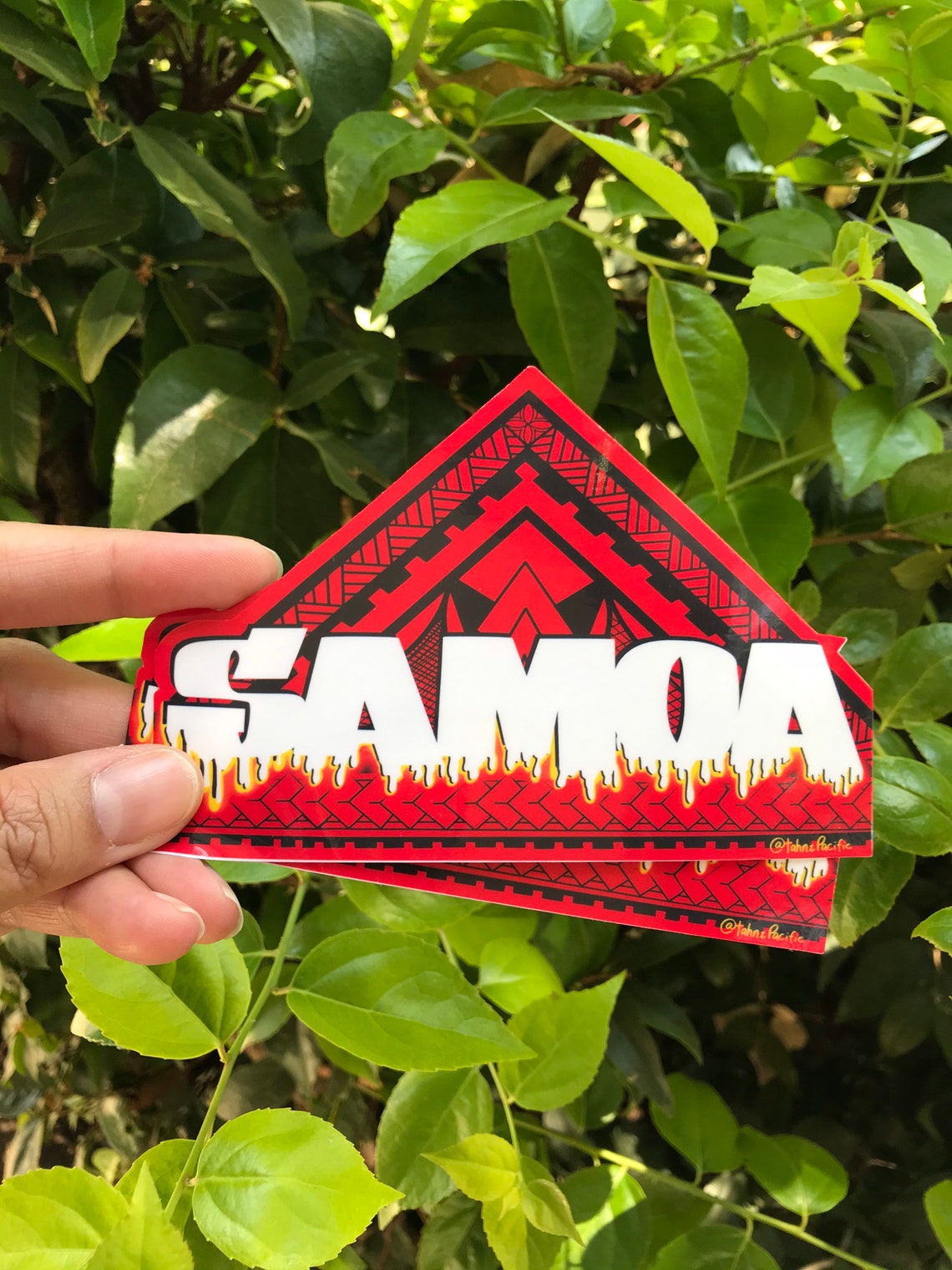 Samoan Tri-tattoo Sticker Laptops Phone Water Bottles - Etsy
