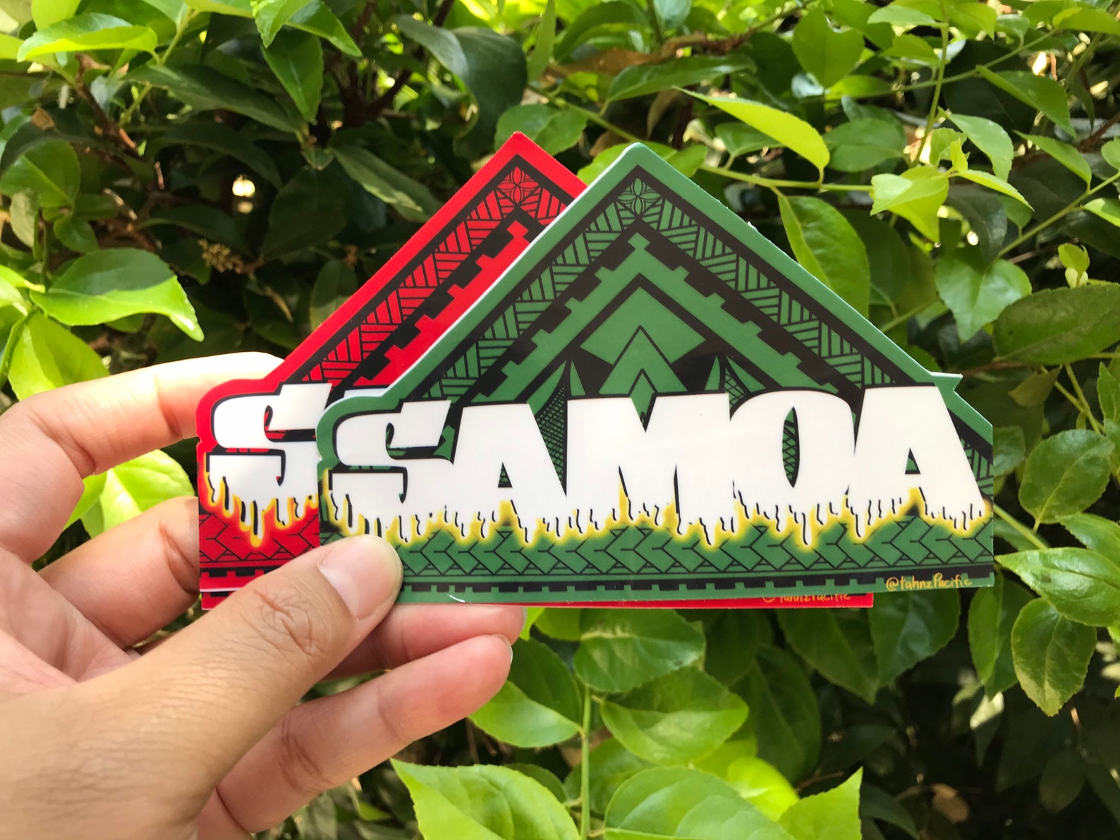 Samoan Tri-tattoo Sticker Laptops Phone Water Bottles - Etsy