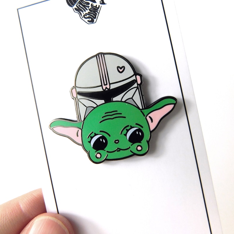 Grogu Enamel Pin - Etsy