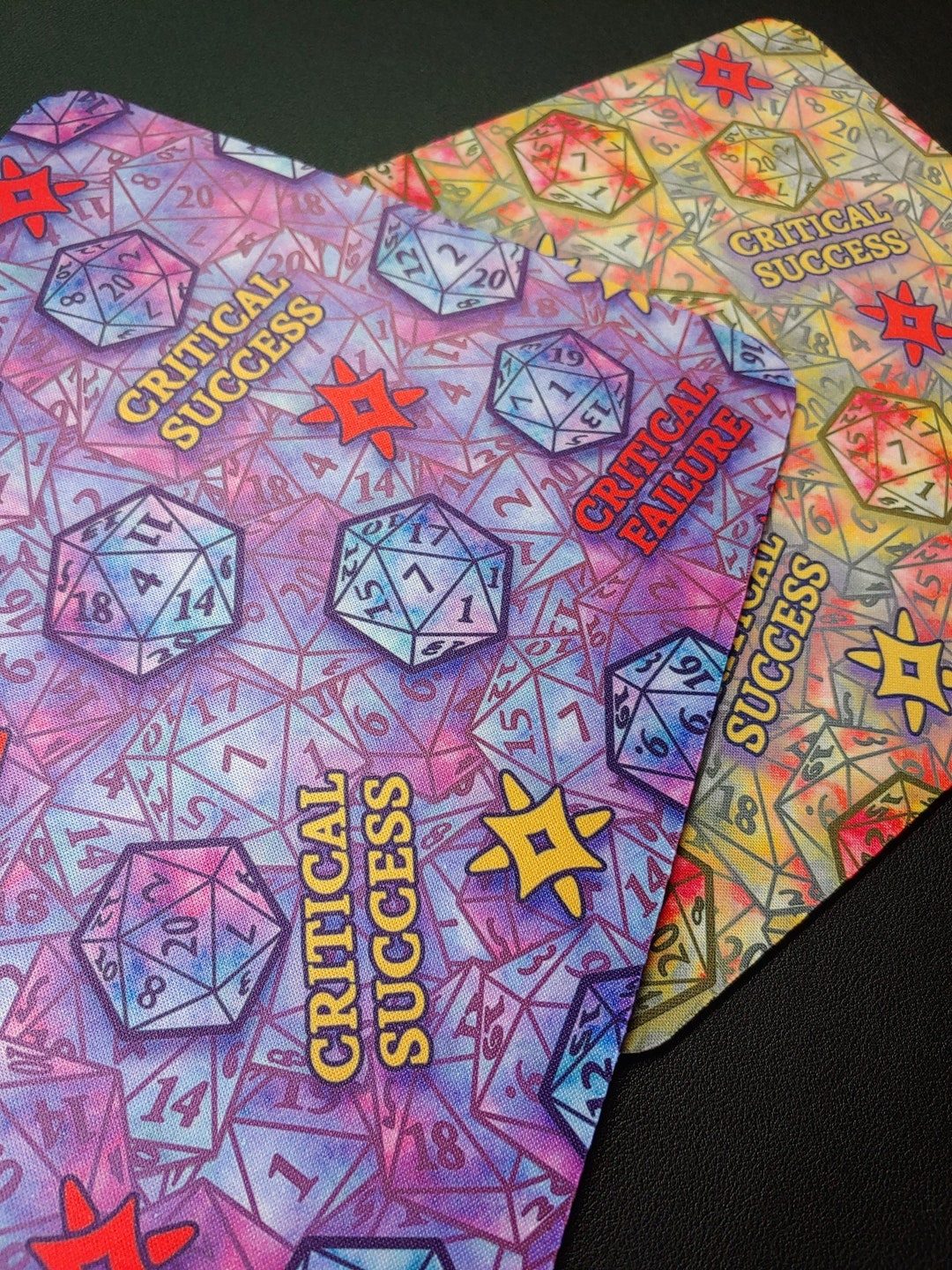 20 Sided Dice Mousemat - DND Icosahedron Mouse Pad - PC Gaming Pads ...
