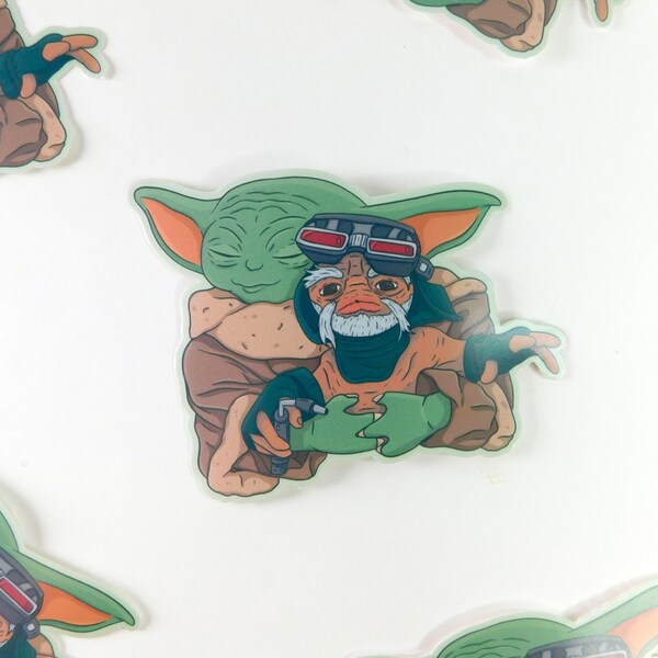 Grogu Cute Sticker - Etsy