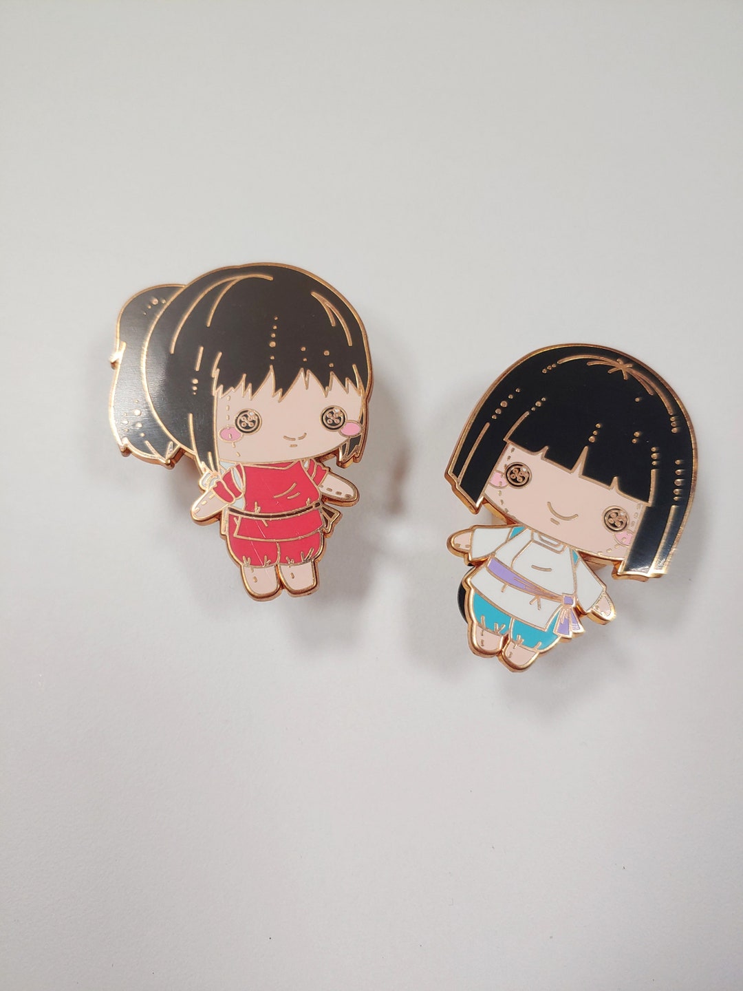 Chibi Chihiro and Haku Fantasy Pin for Sale See Description Sold as Set ...