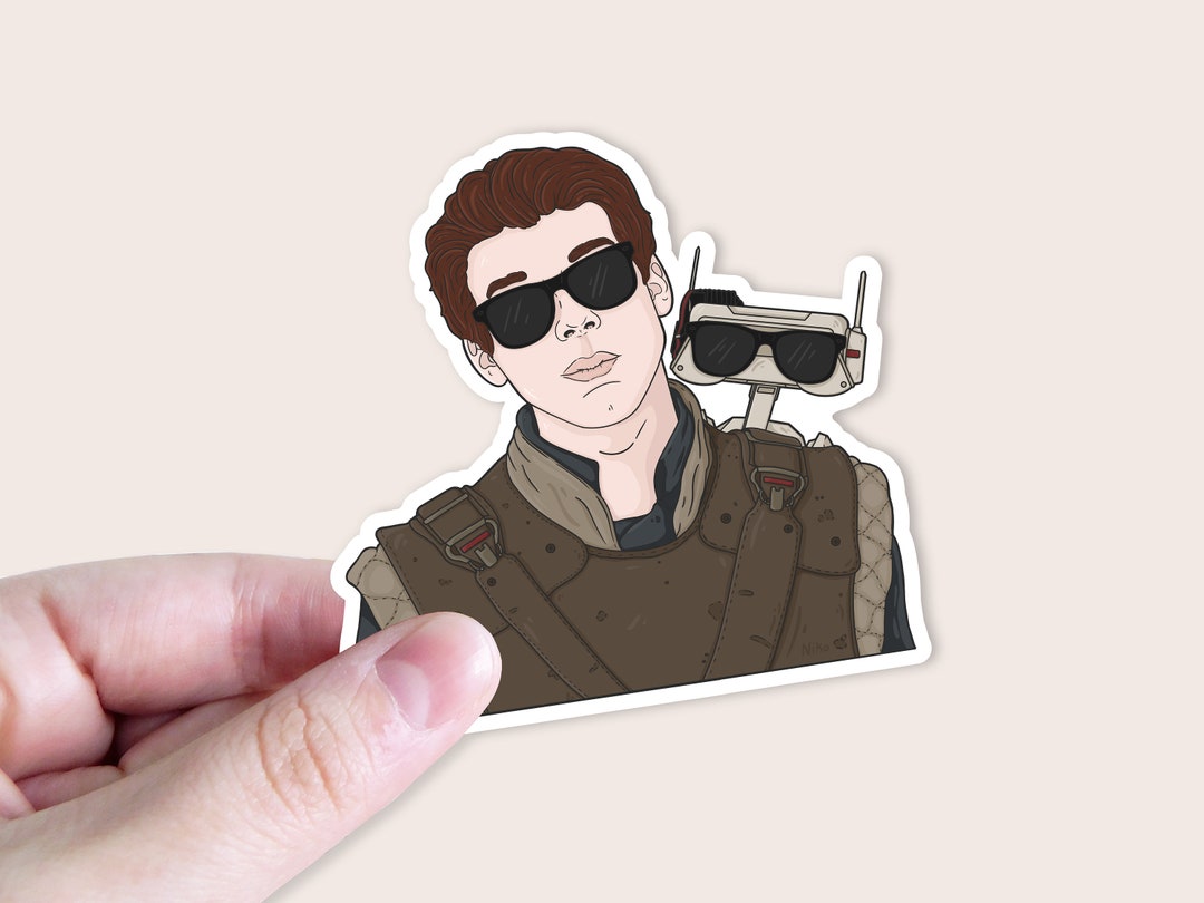 Rad Cal and BD-1 Sticker Laminated Sticker SW Fallen Order Survivor ...