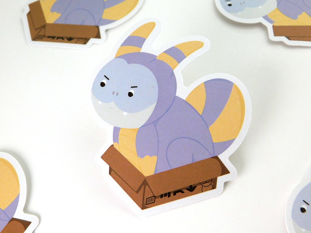 Star Wars Tooka Cat in a Box Matte Sticker the Clone Wars - Etsy