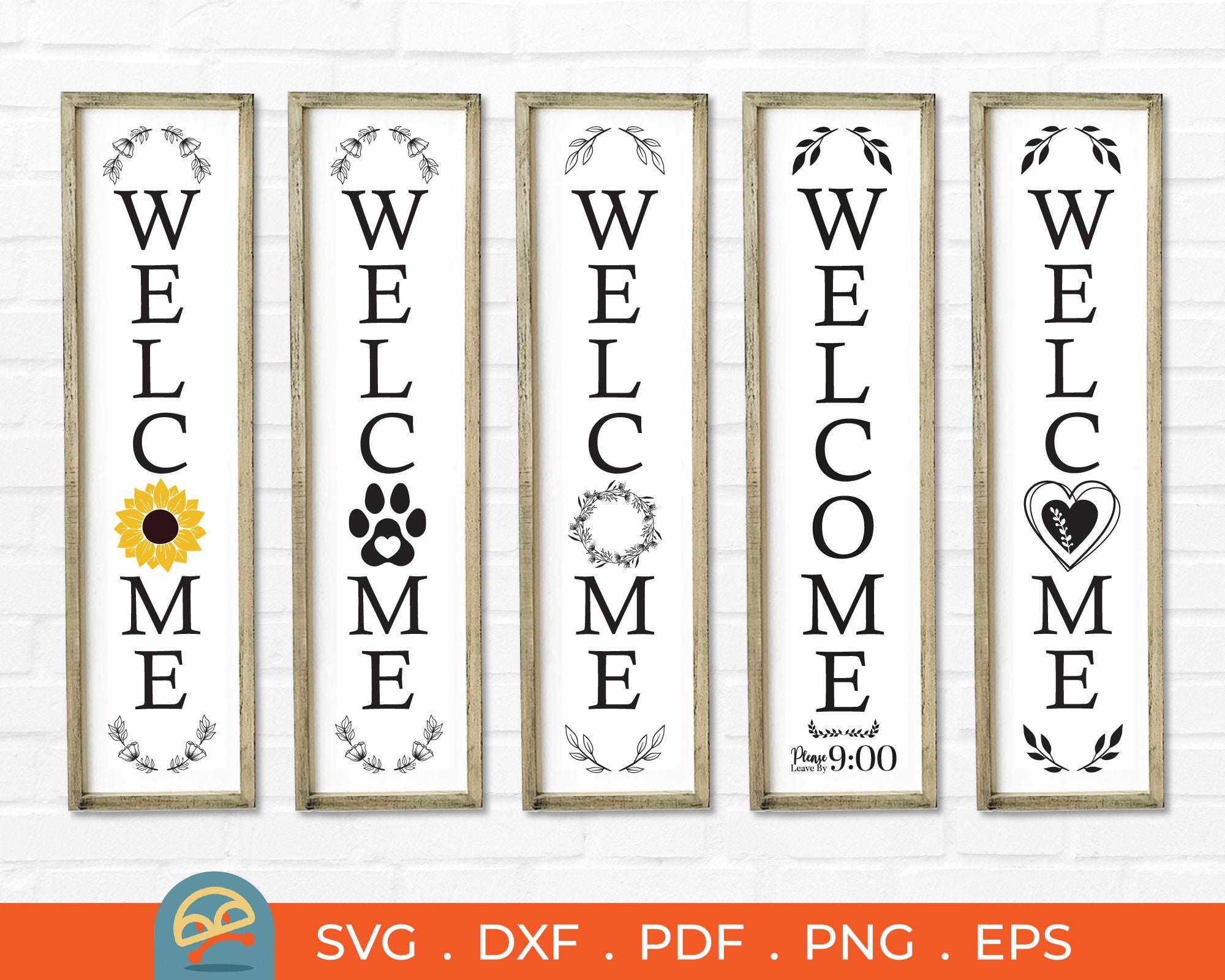 Vertical Wedding Welcome Sign for Cricut - Etsy
