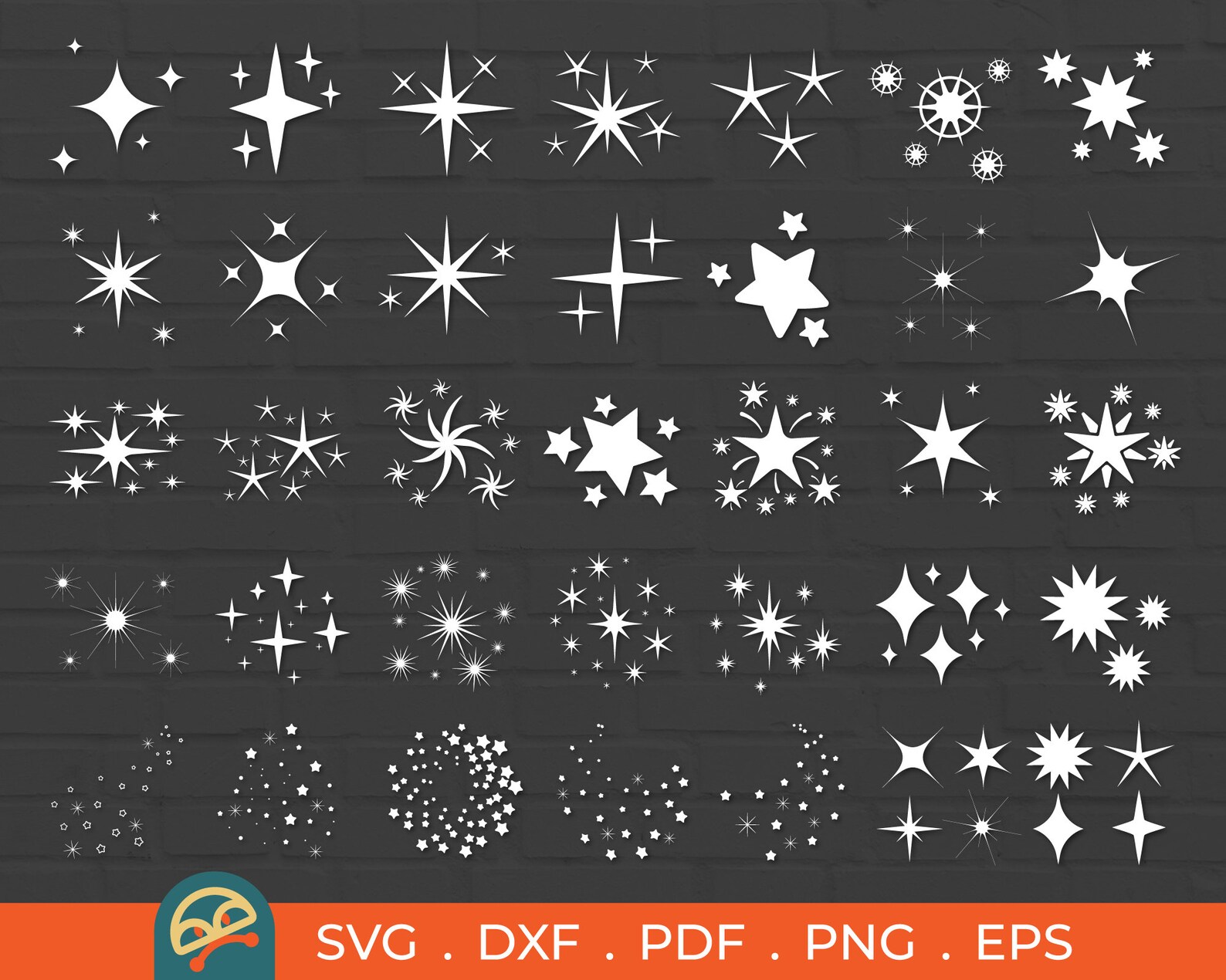 Sparkles Bundle Svg Sparkle Svg Stars Svg Sparkle Cut File - Etsy UK