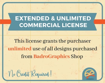 Unlimited Commercial License for Clipart Bar No Credit - Etsy