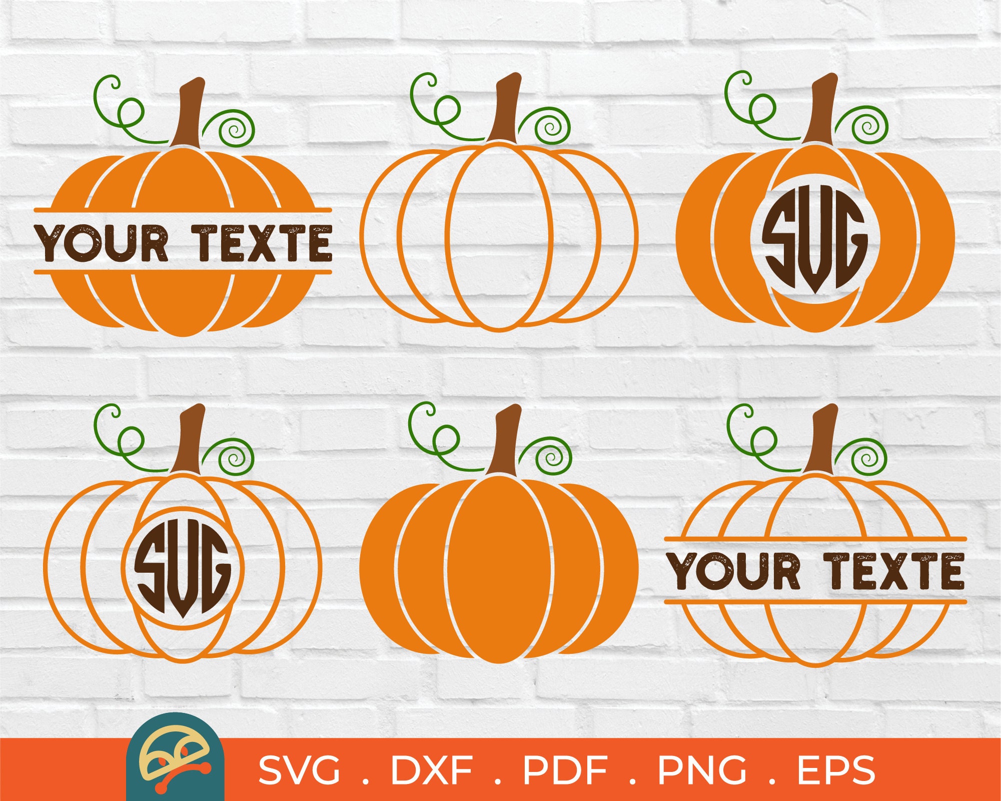 Clip Art & Image Files Plaid pumpkin svg svg files dxf digital download ...