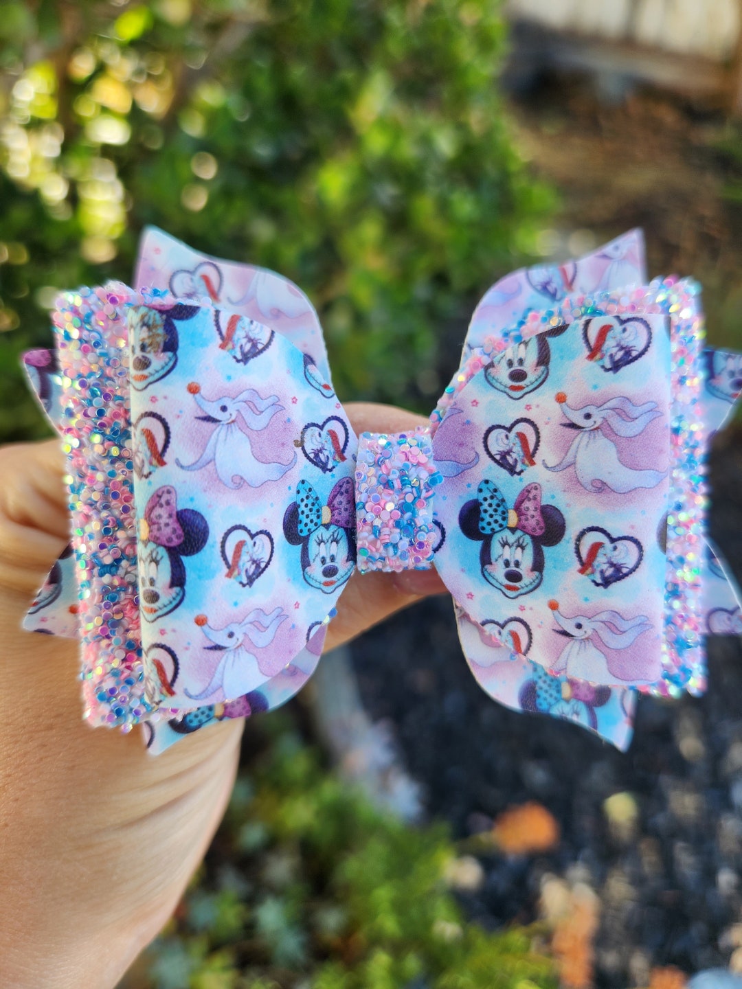 Nightmare Before Christmas Sally Minnie Disney Bow (clara Bow) - Etsy