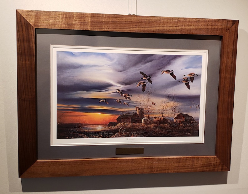 Wood Picture Frame / Custom Frames / Custom Wood Frame / - Etsy