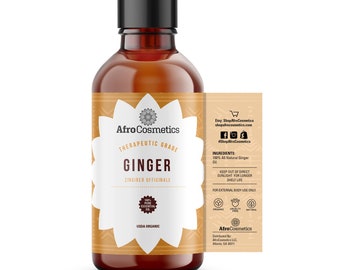 Pure Ginger Oil 5ml Grandma's Home 100% Organic, Pure and Natural ...