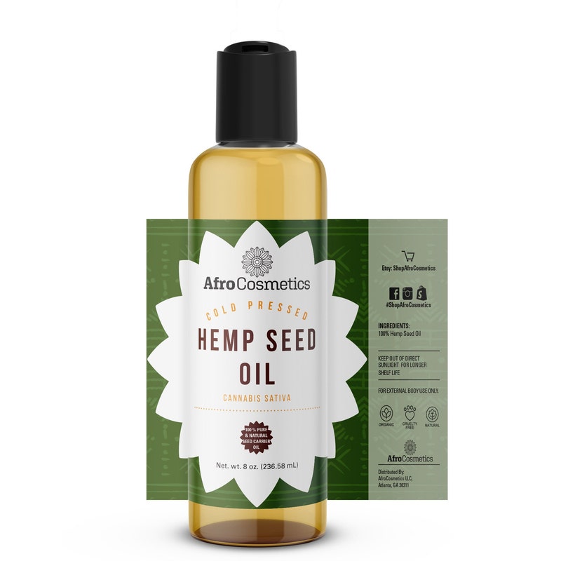 Pressed Hemp Seed Oil - Etsy
