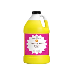 Turmeric Body Wash, Shower Gel, Natural Shampoo, Turmeric Kojic Soap ...