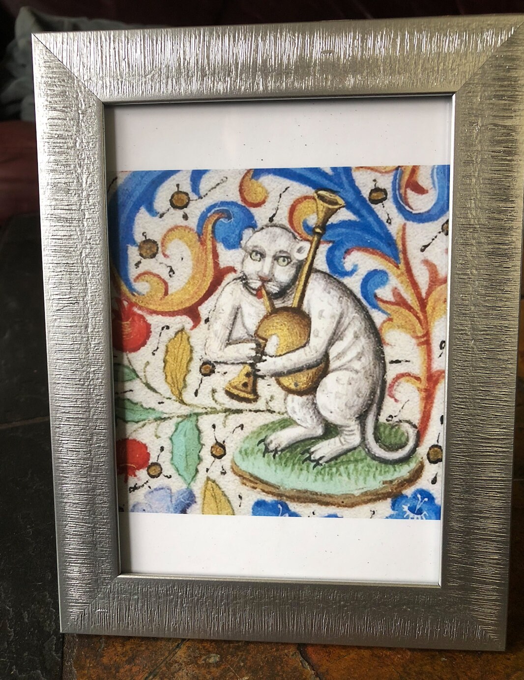 Bagpipe Hornpipes I Medieval Cat Print, Medieval Cat, Cat Gift, Home ...