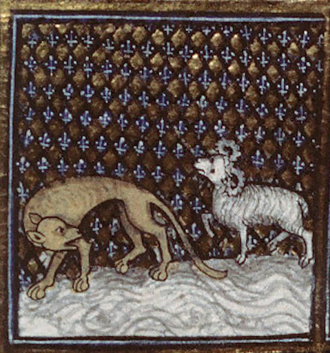 Aesop Fables Medieval Art Print Fantasy Gift Wall Art - Etsy