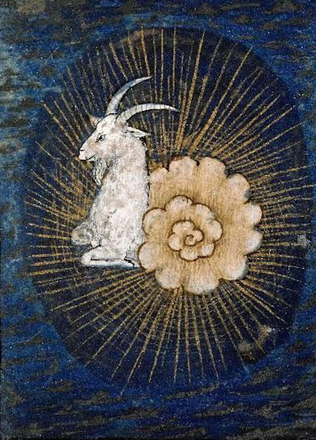 Snail Goat II Medieval Print, Funny Art Gift, Animal Cuteness, Home ...