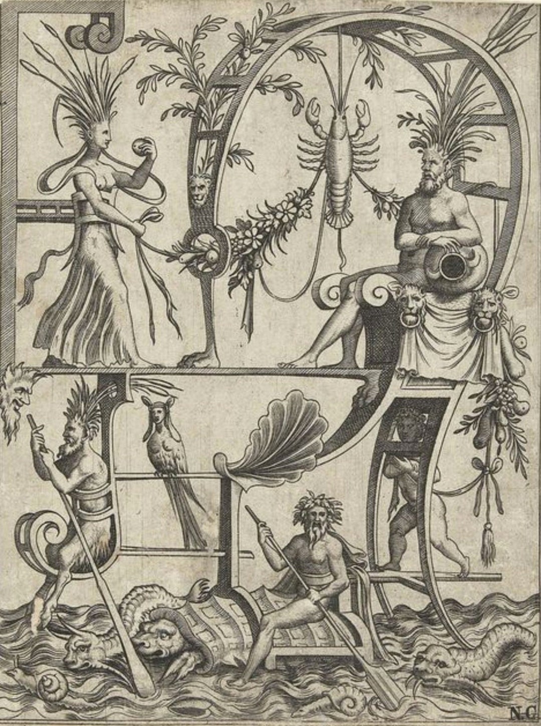 Turtle Palanquin Renaissance Print, Fantasy Art Gift, Home Wall Decor ...