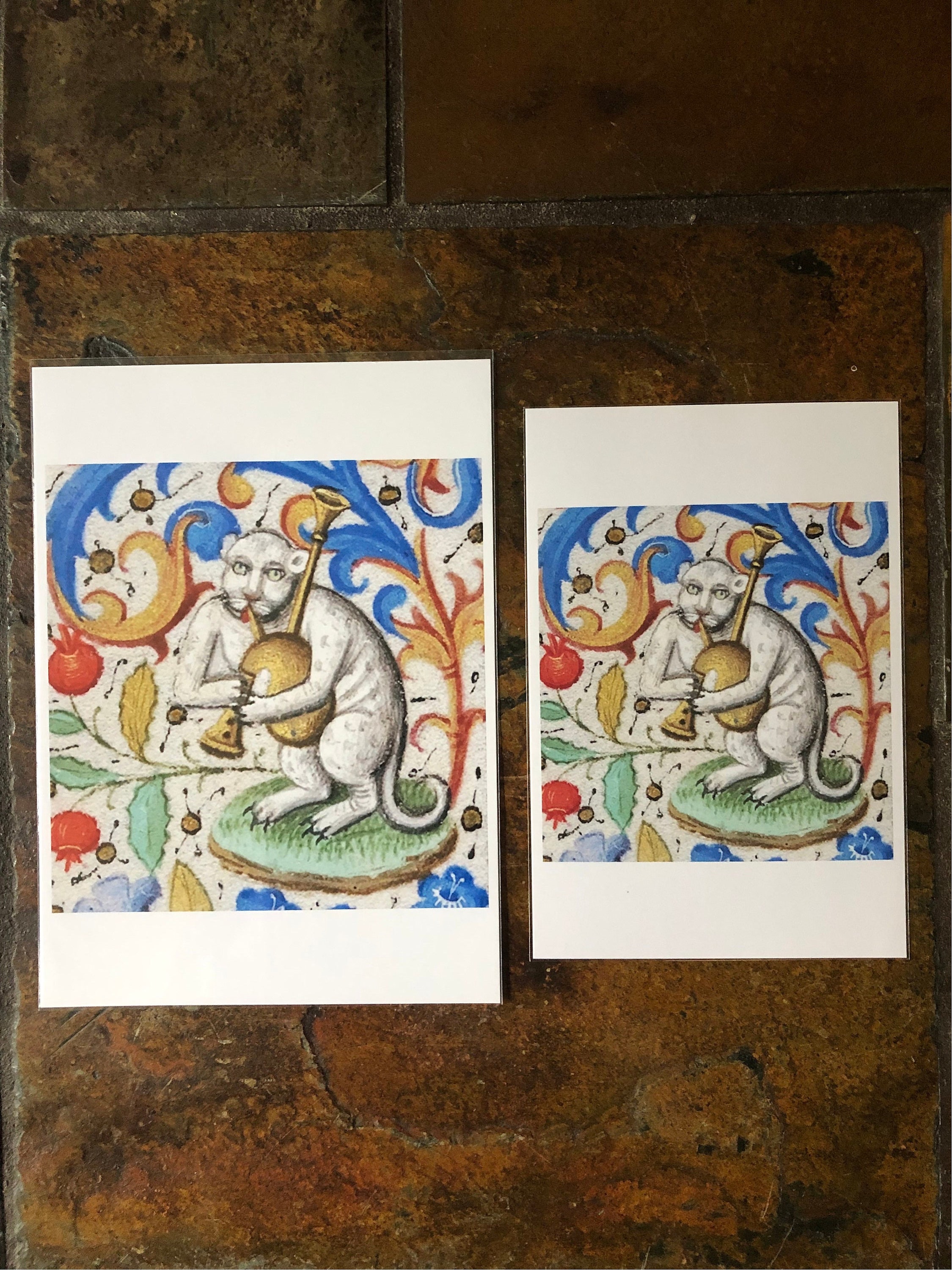 Bagpipe Hornpipes I Medieval Cat Print, Cute Art Gift, Home Decor ...