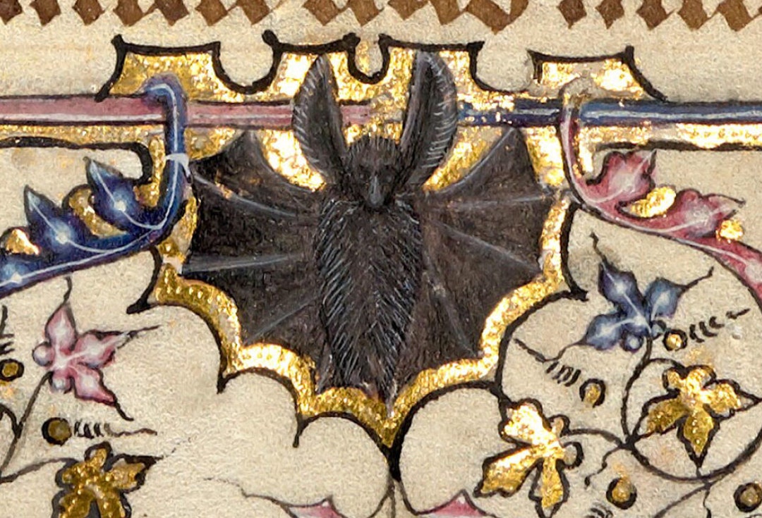 Majestic Bat Medieval Print, Gift for Bat Lover, Weird Bat Gifts, Weird ...