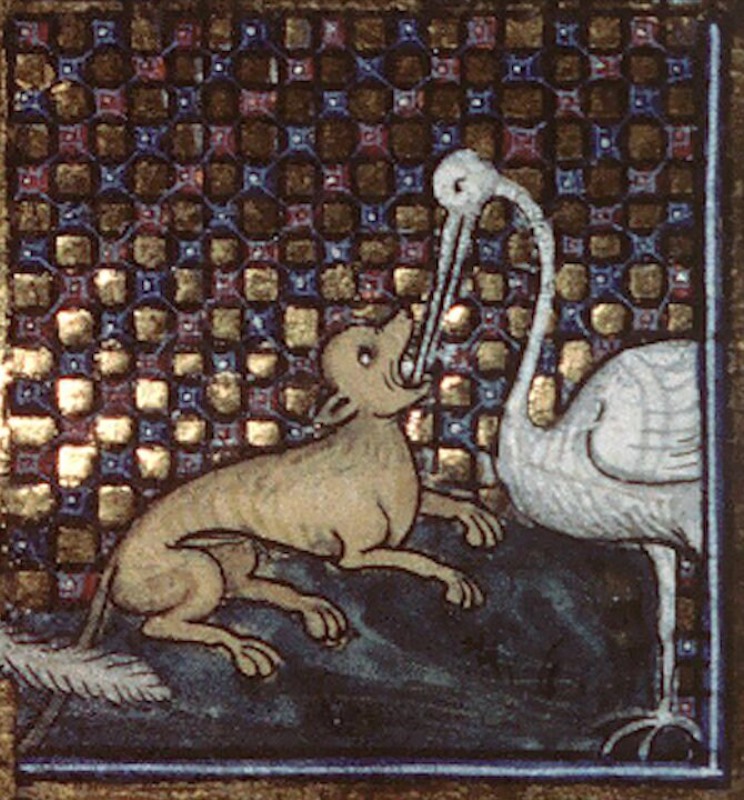 Aesop Fables Medieval Art Print Fantasy Gift Wall Art - Etsy