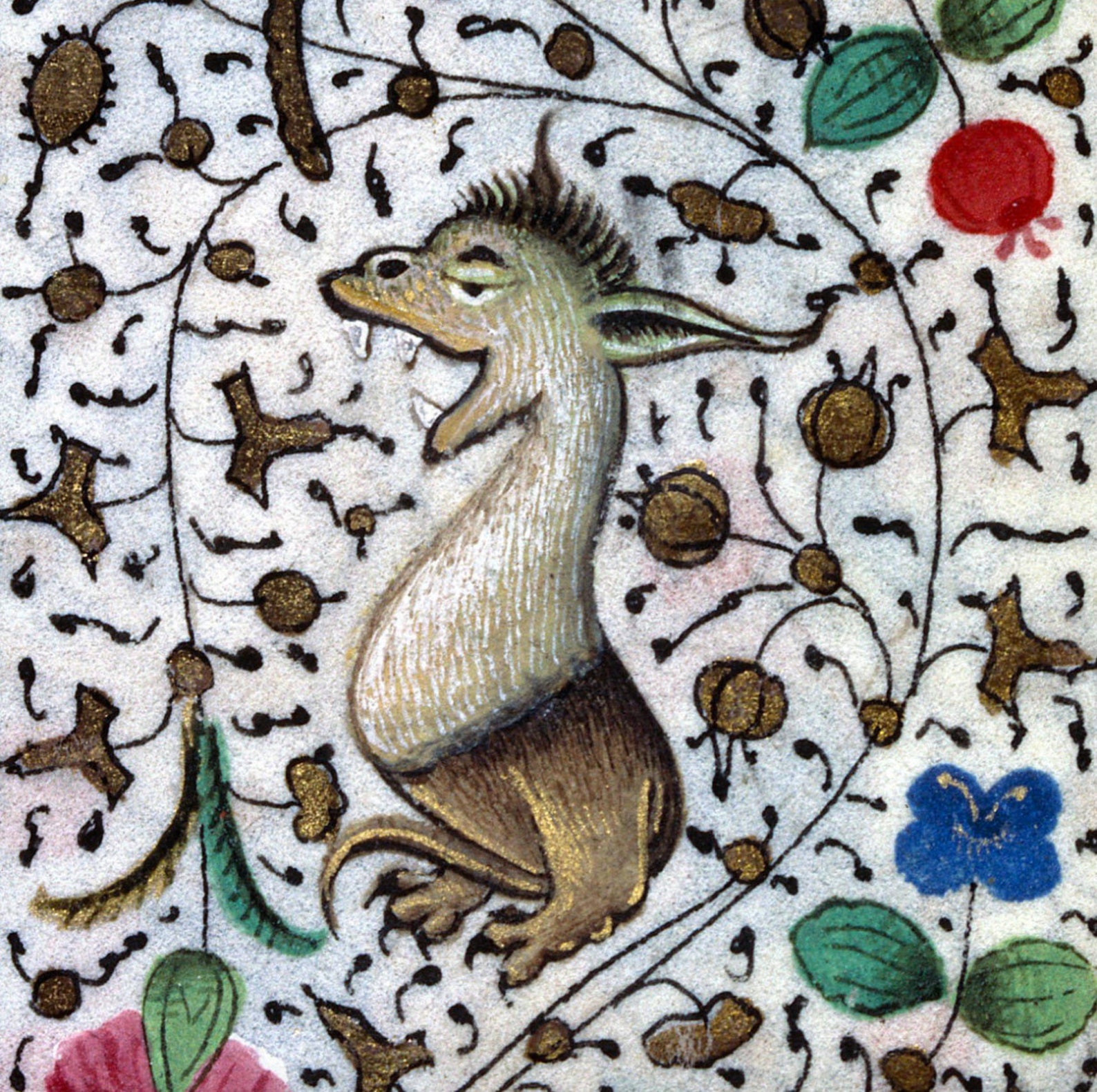 Vampire Donkey Medieval Print, Donkey Gift, Wall Art, Framable Print ...