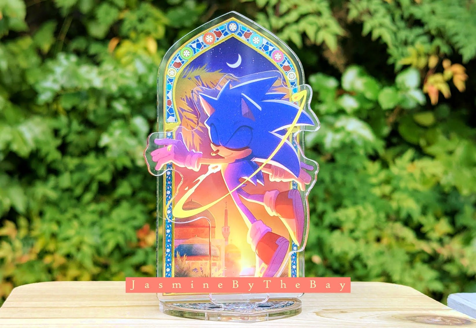 Sonic and the Secret Rings Gold Standee - Etsy
