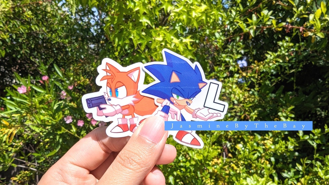 Sonic and Tails Stickers - Etsy