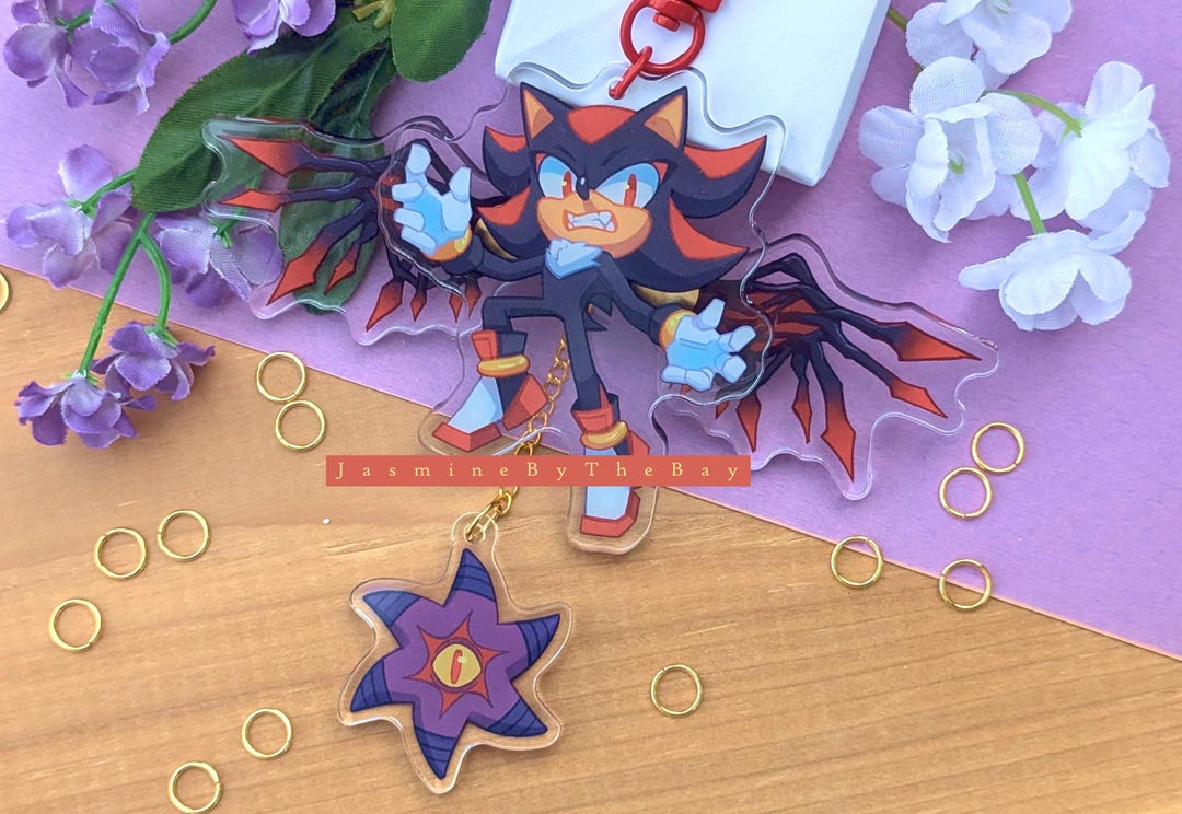 Doom Shadow Winged Charm - Etsy