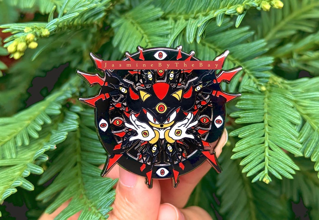 Biblically Accurate Angel Doom Shadow Enamel Pin - Etsy