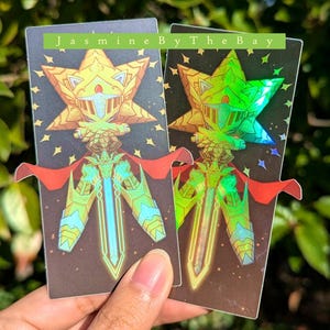 Excalibur Sonic Holo Sticker - Etsy