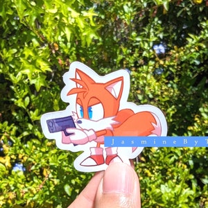 Sonic and Tails Stickers - Etsy