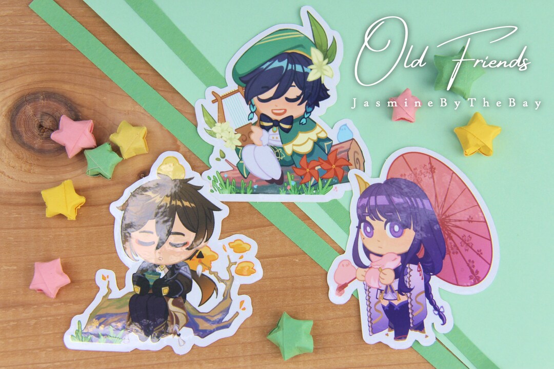 3" Old Friends Archon Vinyl Stickers - Etsy