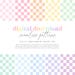 Pastel Checkers Seamless Patterns, Colorful Rainbow Checkers Repeating ...