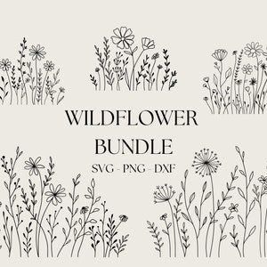 Flower Svg - Etsy
