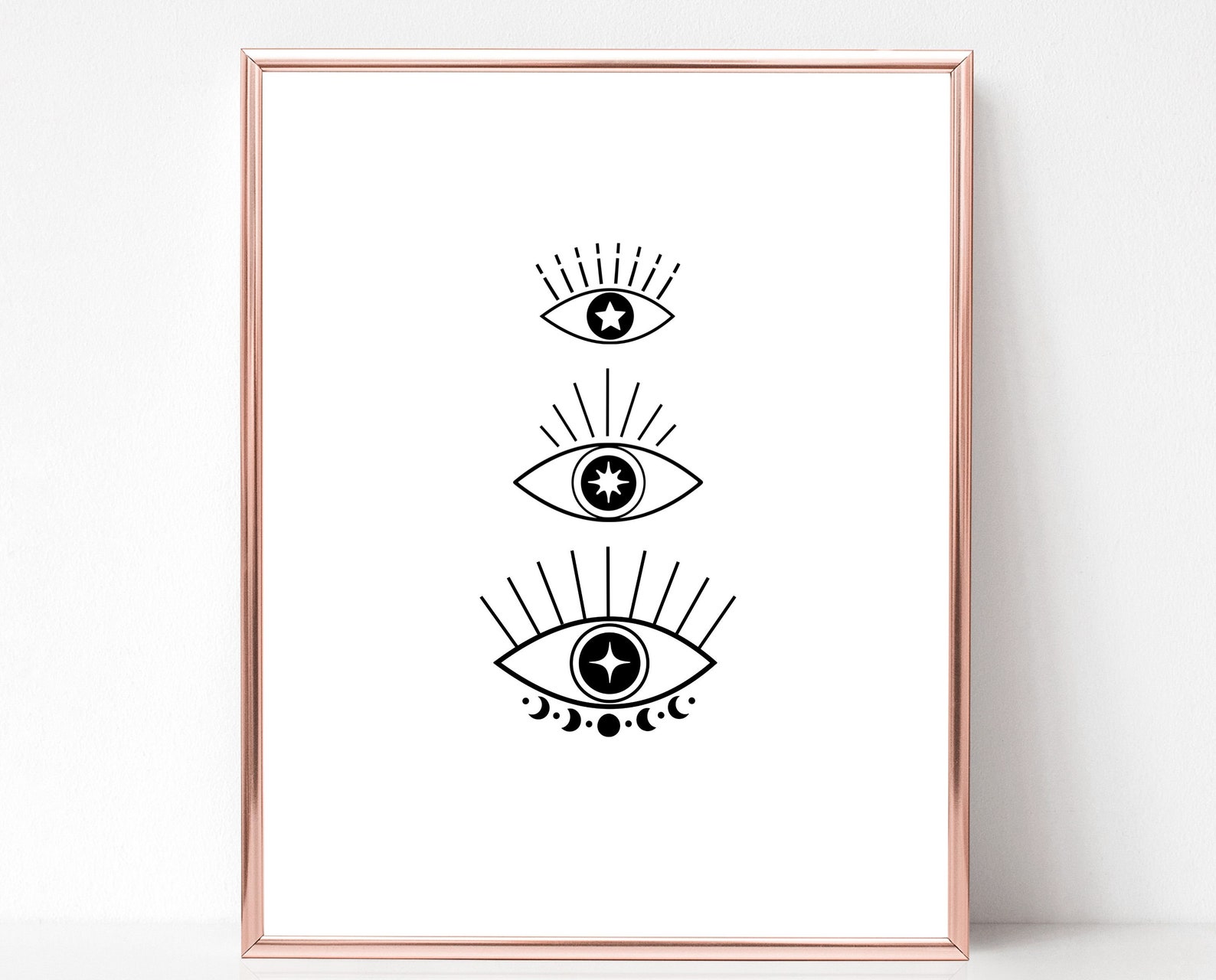 Evil Eye Svg Witchy Devil Eye Png Mystical Symbol Celestial - Etsy