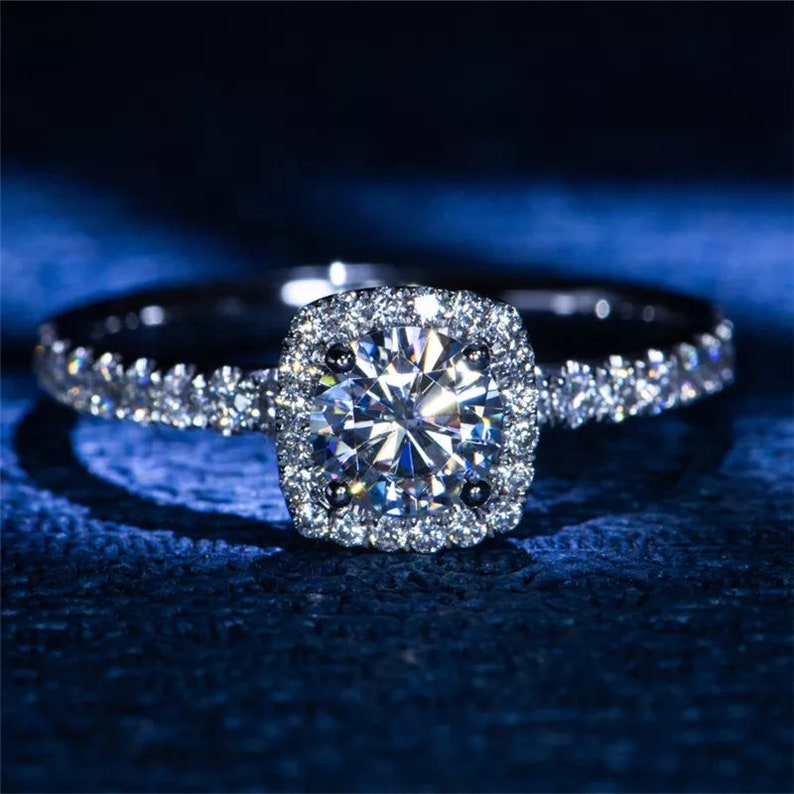 New Bridal Unique Jewelry Rings For Women925 sterling silver | Etsy