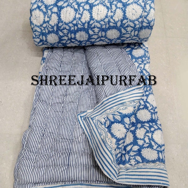 Indian Cotton Quilt - Etsy