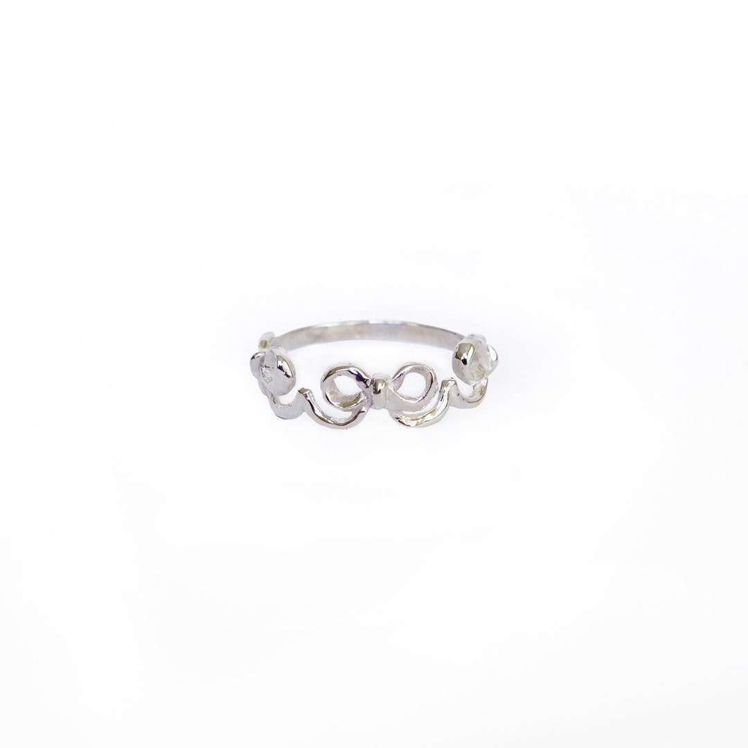 Ceremony Ring, Ribbons Ring - Etsy