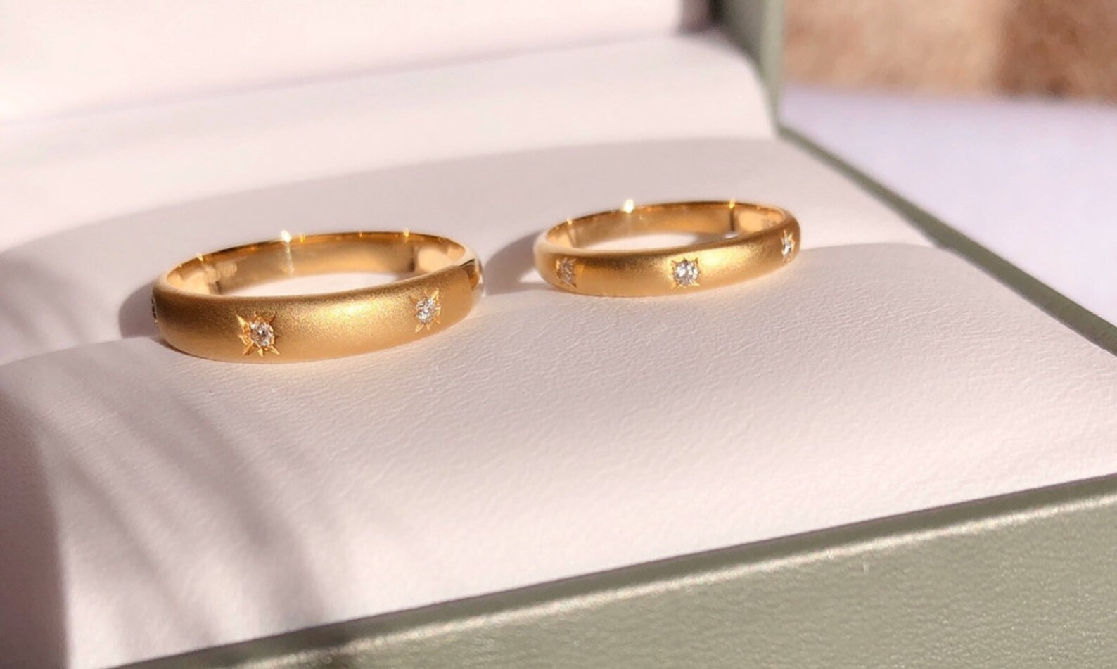 Unique Couple Ring Matching Couple Ring 18k Gold Ring for | Etsy