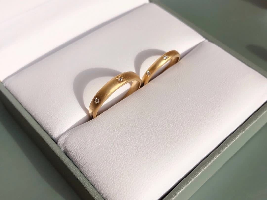 Unique Couple Ring Matching Couple Ring 18k Gold Ring for | Etsy