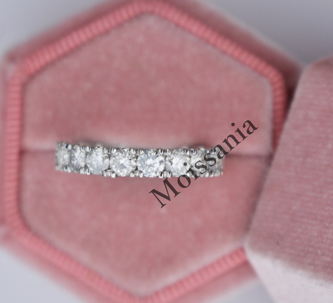 4ct Eternity Band Eternity Ring Women's Wedding Band | Etsy