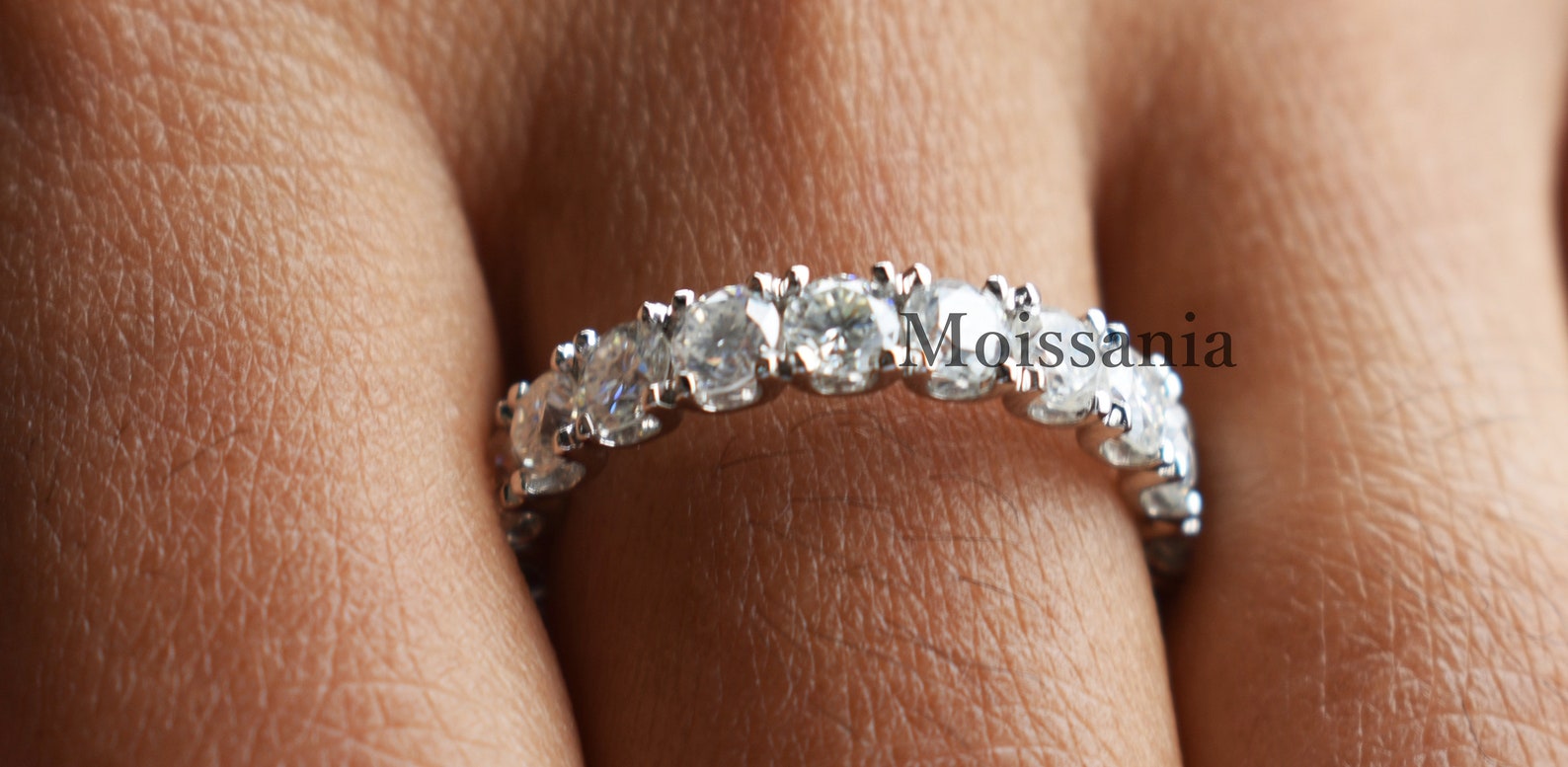 4ct Eternity Band Eternity Ring Women's Wedding Band - Etsy