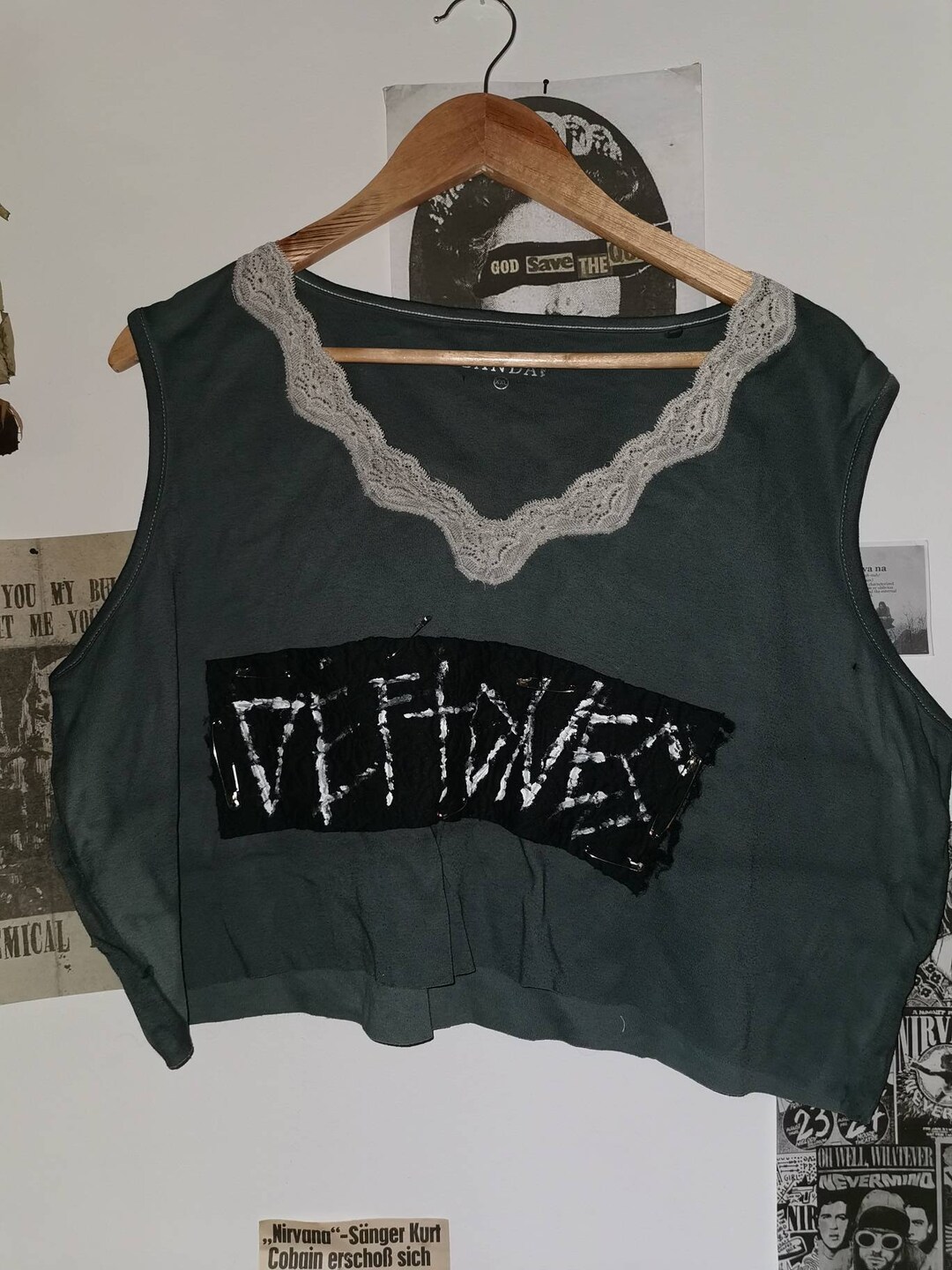 Dyed Vintage Deftones Top - Etsy