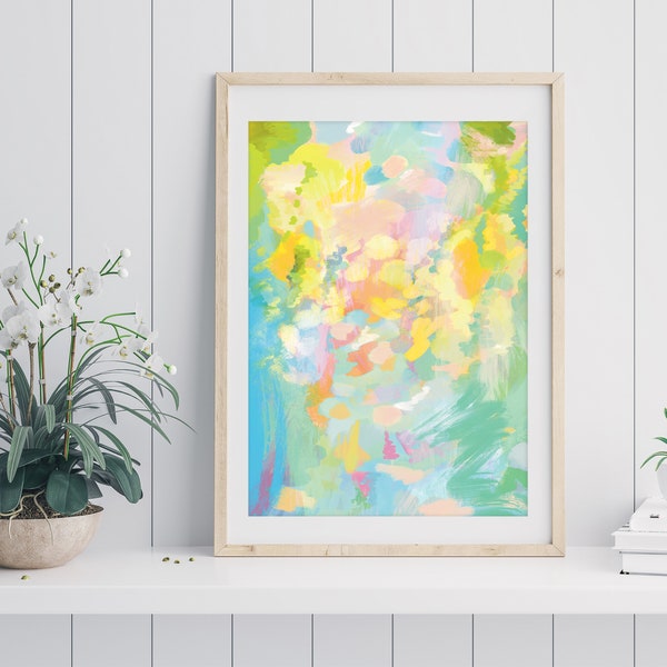 Pastel Print - Etsy