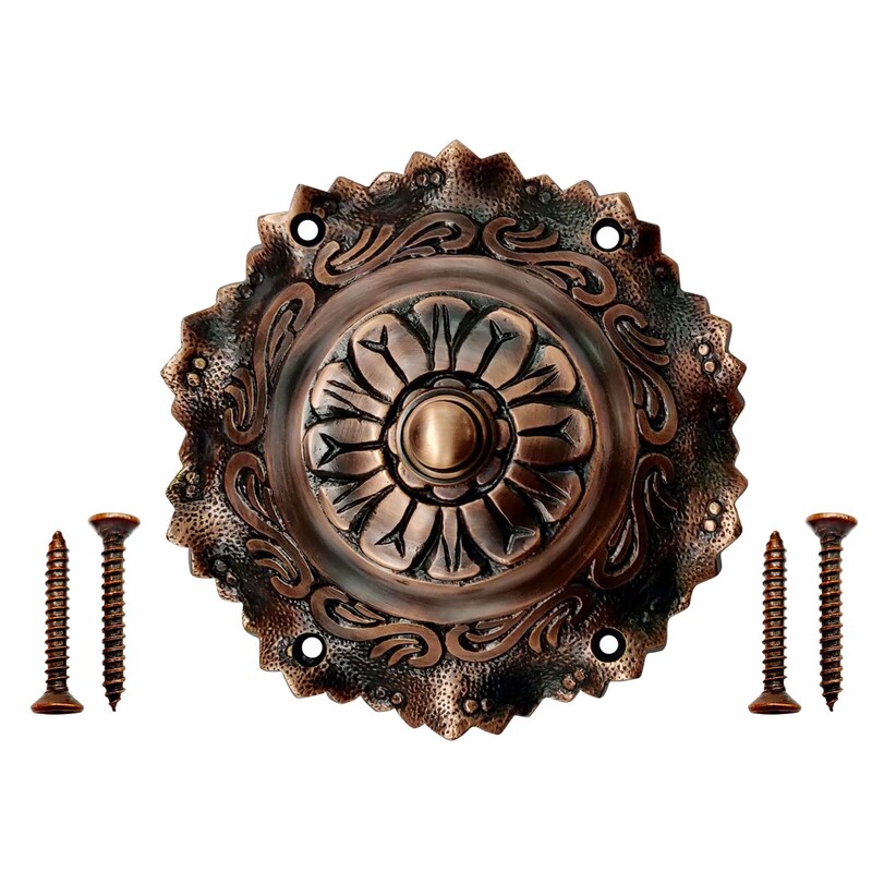 Copper Doorbell - Etsy