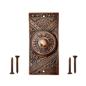 Akatva Decorative Doorbell Button – Finest Bell Push Button – Easy to ...
